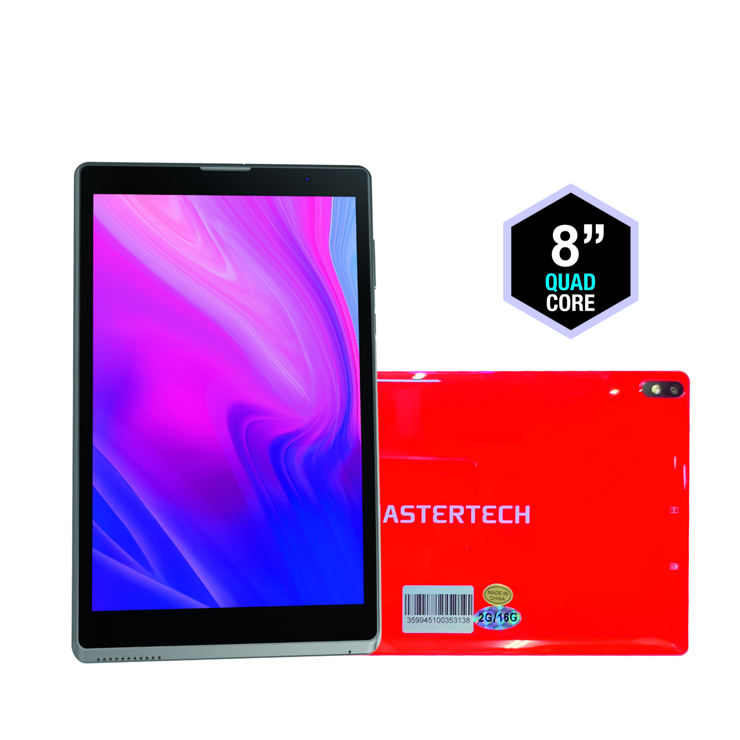 Ripley - TABLET 3G MASTERTECH DE 8'' + TECLADO MASTERTECH ROJO
