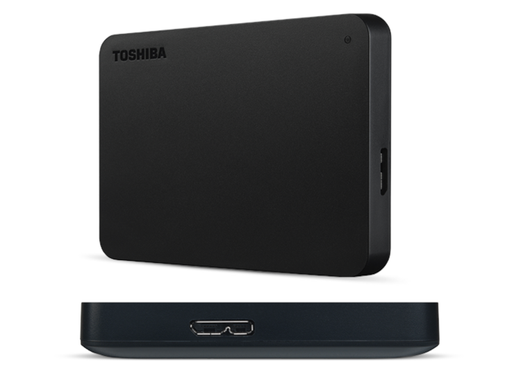 Ripley - DISCO DURO EXTERNO TOSHIBA 1TB CANVIO BASICS NEGRO MATE