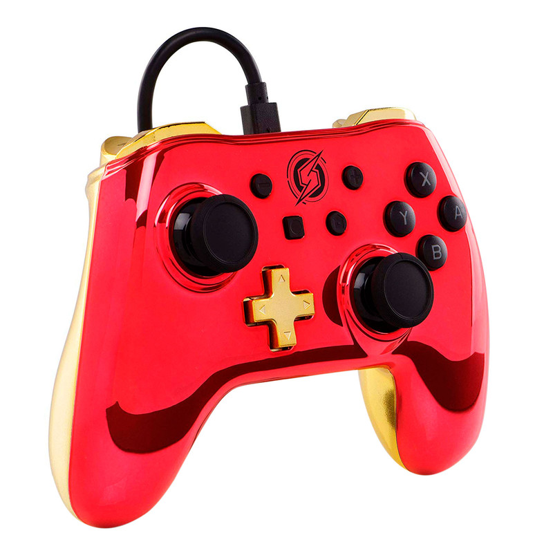 MANDO PRO CONTROLLER NINTENDO SWITCH ALÁMBRICO POWERA METROID RACSTORE