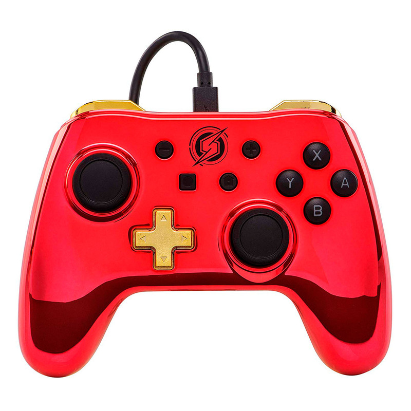 MANDO PRO CONTROLLER NINTENDO SWITCH ALÁMBRICO POWERA METROID RACSTORE