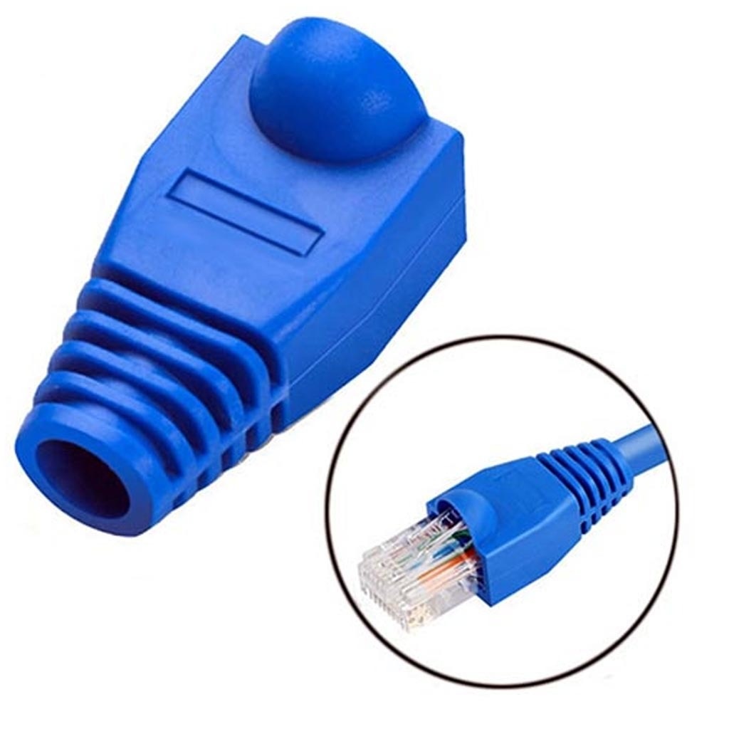 Ripley - CAPUCHÓN RJ45 MANGA PROTECTORA PLUG RJ45 CAPUCHA RJ45 X100 ...