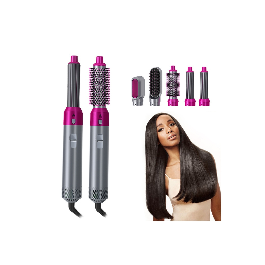 Ripley - PEINE CABELLO CEPILLO SECADOR 5 EN 1 ALISADOR RIZADOR ...