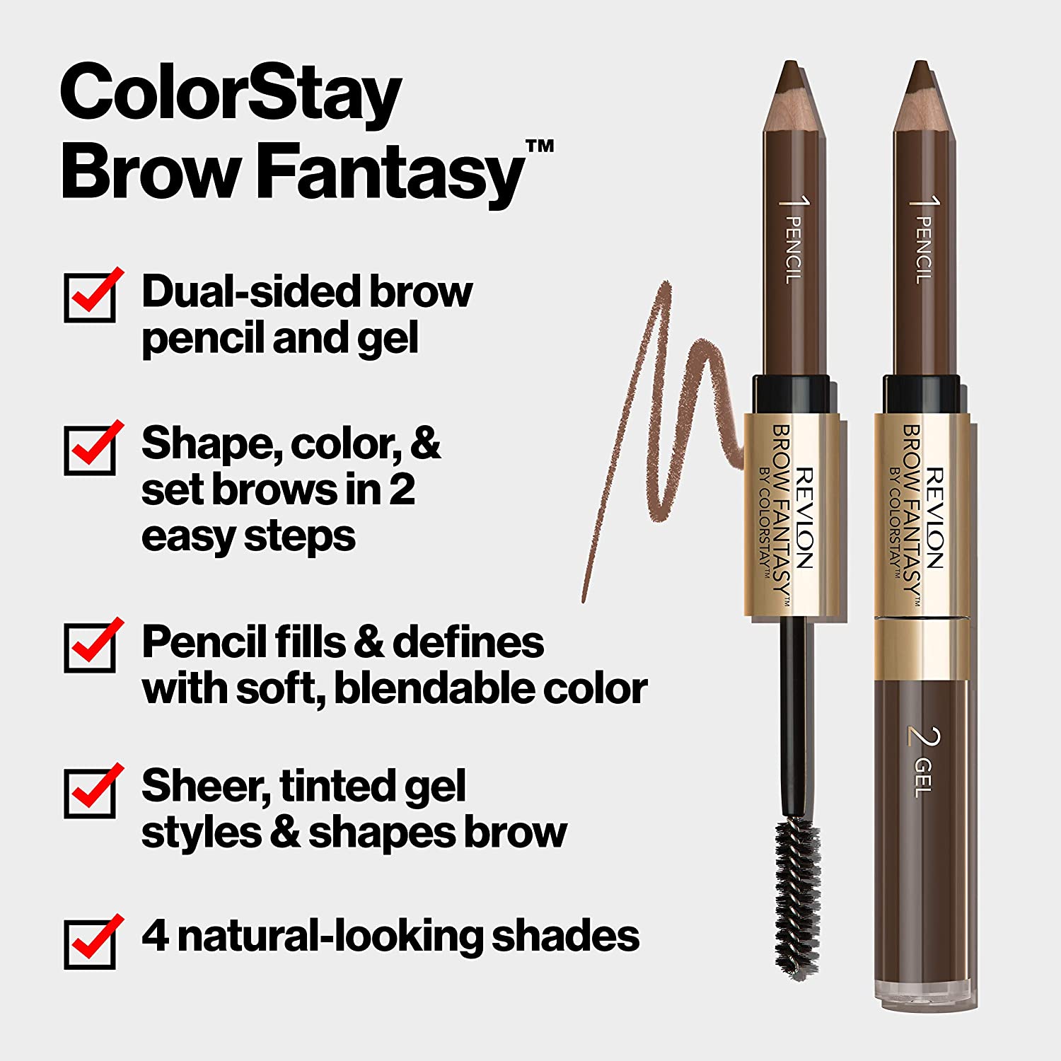 Ripley - REVLON BROW FANTASY BY COLORSTAY - LIGHT BROWN (108) - LAPÍZ ...
